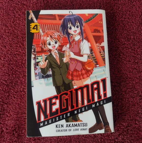 Other | Negima Vol 4 Magister Negi Magi By Ken Akamatsu Manga English ...